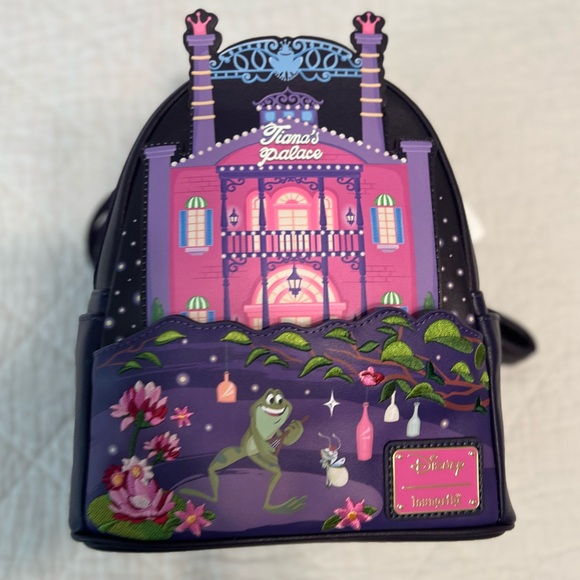 Loungefly | Bags | Nwt Loungefly Princess And The Frog Mini Backpack ...